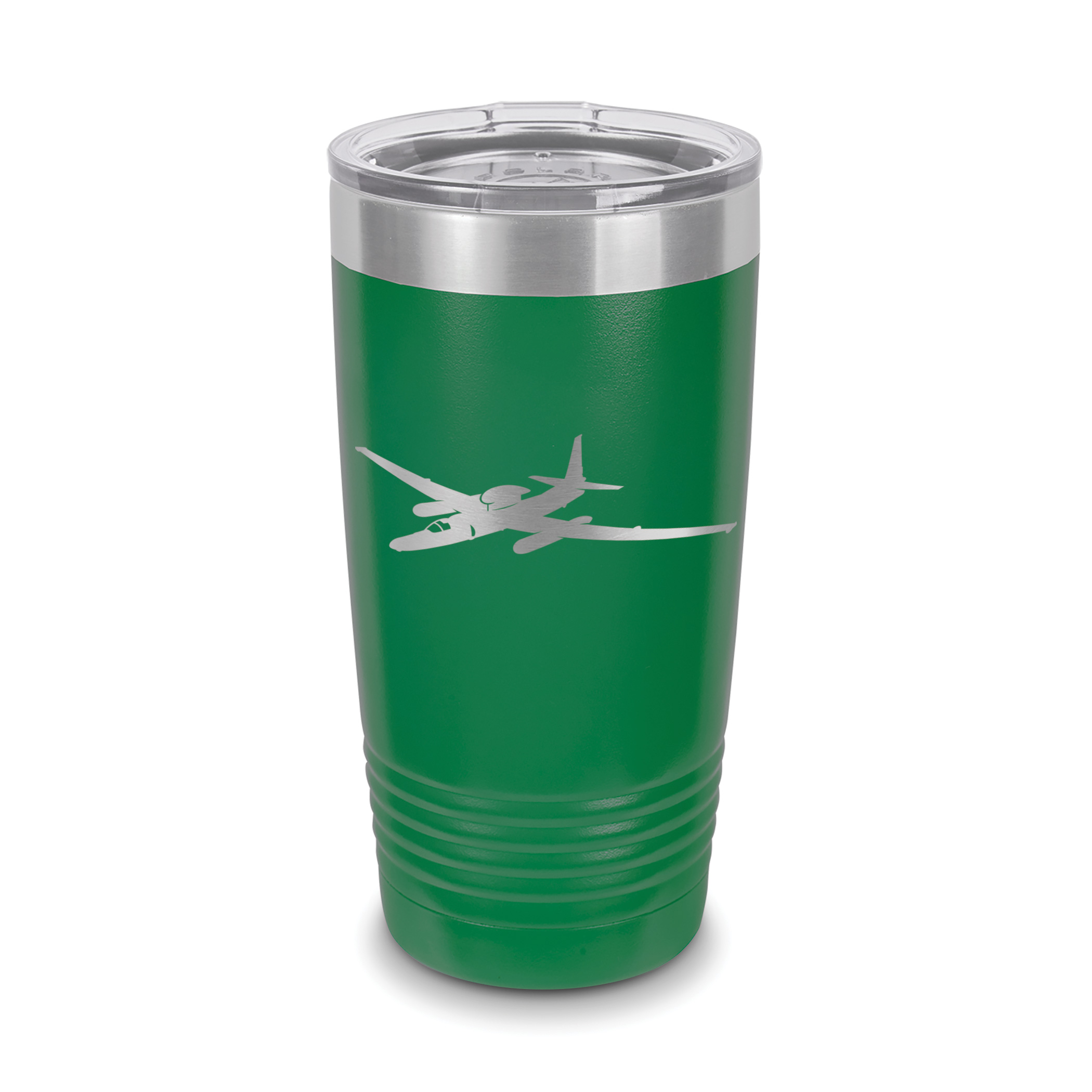 U-2 Dragon Lady Tumbler 20 oz - Laser Engraved w/ Clear Lid - Polar ...