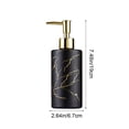 ACDANC Soap Dispenser,350Ml Hand Soap Bottle with Plastic Pump Gold ...