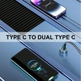 Multipurpose USB Type C to Type C Splitter Cable 2 Charging Wire for ...