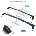 iMounTEK Universal Aluminum Roof Rack, Adjustable Cross Bars for Toyota ...