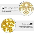 30 Pcs Iron Snowflake Flakes Stickers Cloth Appliques Bride Man ...