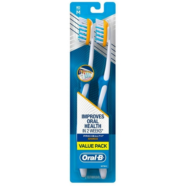 Oral-B Pro-Health Clinical Pro-Flex Toothbrushes with Flexing Sides ...