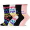 TeeHee Socks - TeeHee Women Happy Birthday Cotton Crew Socks 4-Pack ...