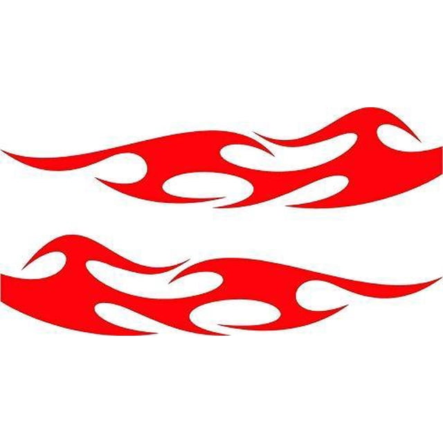 Tribal Smart Flames Auto Truck Dune Buggy ATV Decals Stickers Set ...