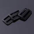 IMIKEYA 20Pcs Plastic Cord Locks for Drawstring Tightening Black Single ...