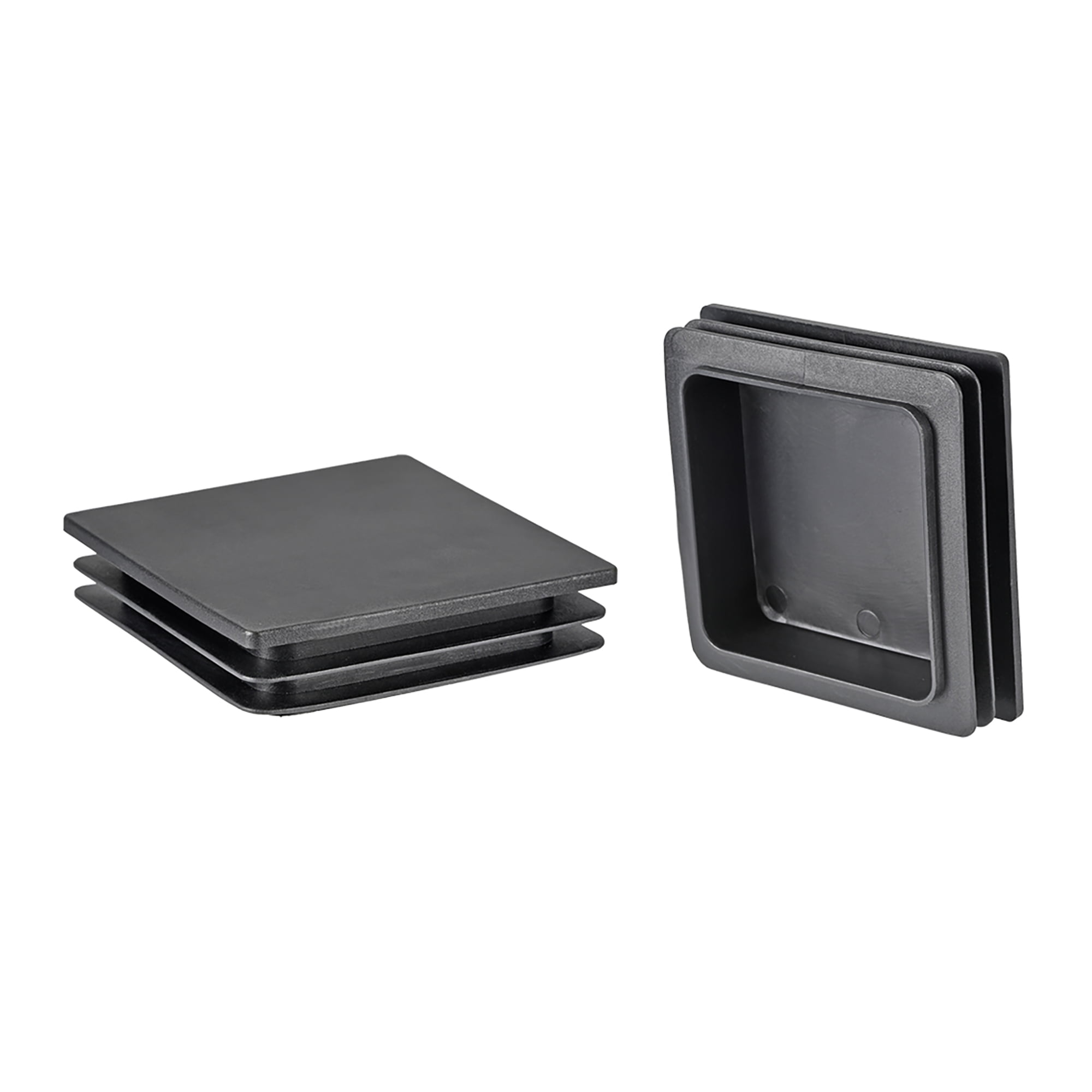 8 Pcs 100mmx100mm(3.94inch) Plastic Tubing Plug Square Post End Caps ...