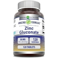 Zinc Sulfate 220 mg 100 Count Tablets - Walmart.com
