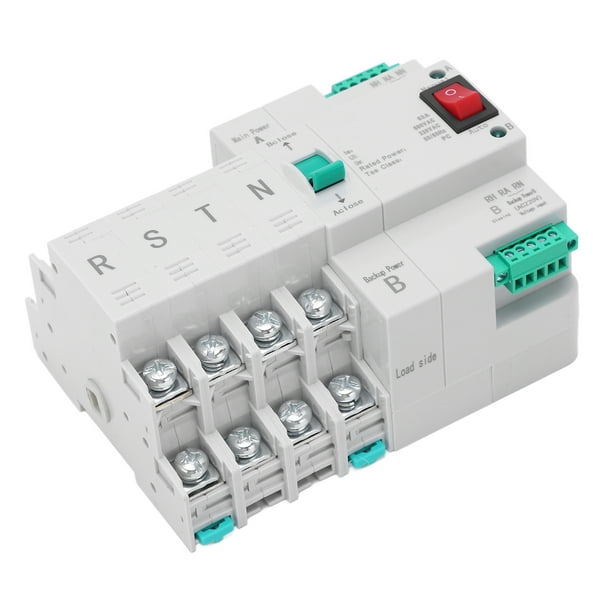 Din Rail Type Power Transfer Switch,Dual Power Automatic Transfer ...
