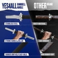 Yes4All 16 In Dumbbell Handle With Rubber Grip - Walmart.com