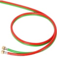 100 Ft Oxygen Acetylene Welding Hose Set.1/4" ID,9/16"-18 B Copper ...
