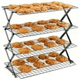 Hearthweave 2/3/4-Tier Upgraded Collapsible Cooling Rack with ...