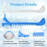 thovorrnl 4 Pcs Ice Skate Guards with Adjustable Buckle Easy to Use Ice ...