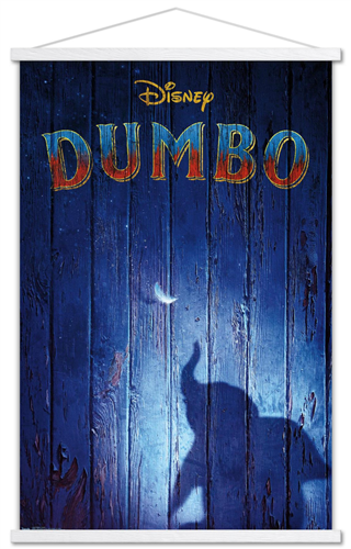 Disney Dumbo - Teaser Wall Poster with Magnetic Frame, 22.375" x 34 ...