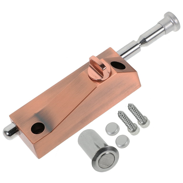 Springloaded Bolt With Locking System In Aluminium Small, 41% OFF