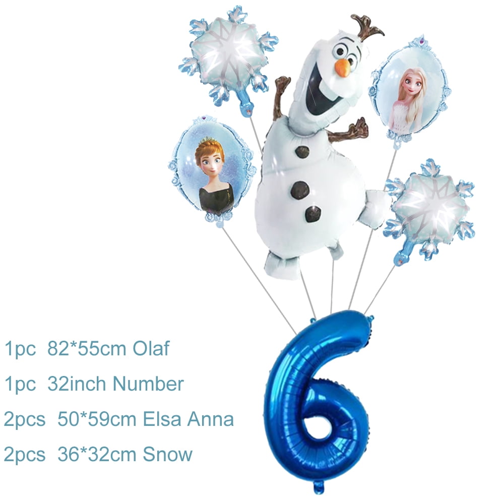 1 juego de globos inflables de aluminio de Disney con dibujos animados ...