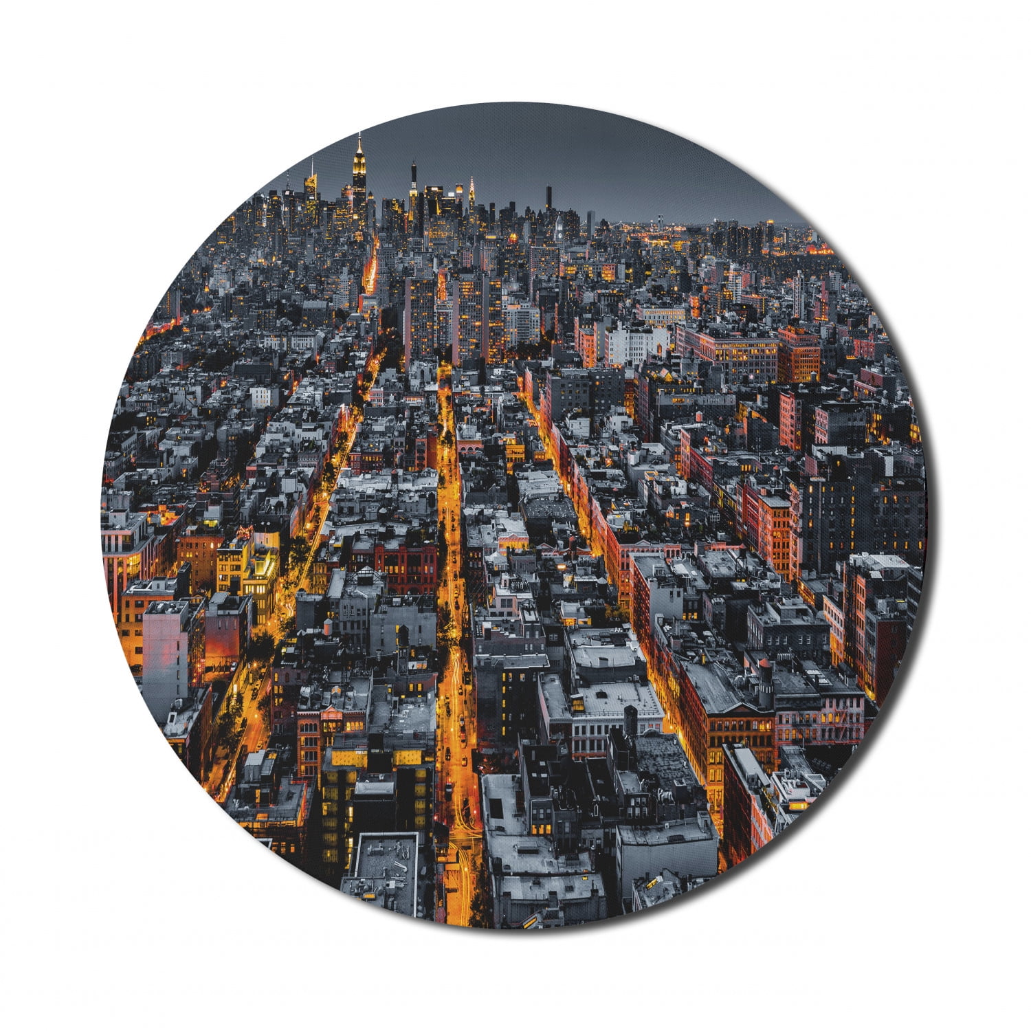 City Mouse Pad for Computers, Avenues Converging Towards Midtown in New ...