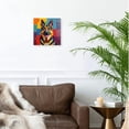 3drose, Adorable German Shepherd Dog, Colorful Background. Art Gift for ...
