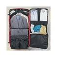 DELUXE BLACK GARMENT BAG - Walmart.com