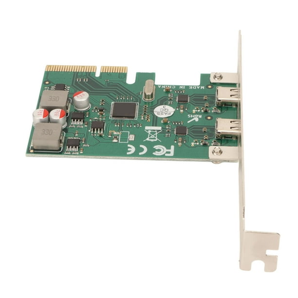PCI Express 4X To USB 3.1 Gen 2 Expansion Card, 10 Gbps 2 Port ...