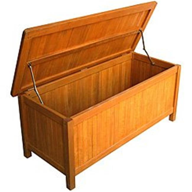 Royal Tahiti Patio Storage Trunk with Lid - Walmart.com