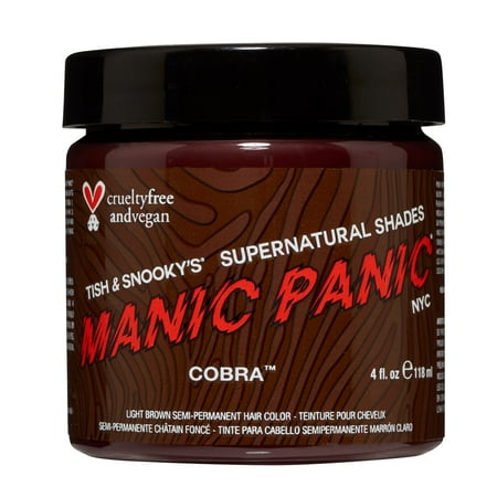 MANIC PANIC SuperNatural Hair Dye Cobra Light Brown | Walmart Canada