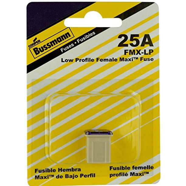Bussmann BP/FMX-25LP-RP 25 Amp Low Profile ATM Fem Maxi Fuse - Walmart ... Bussmann BP/FMX-25LP-RP 25 Amp Low Profile ATM Fem Maxi Fuse - Walmart ...
