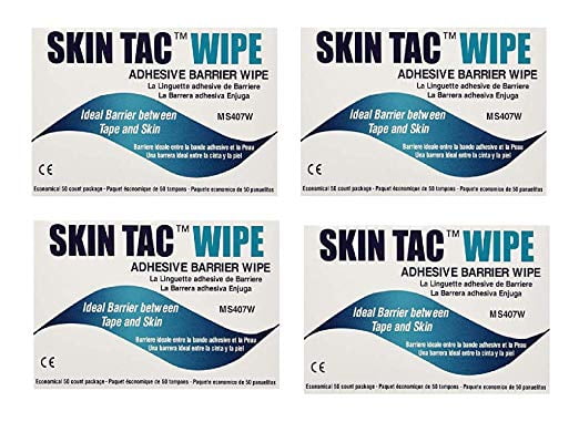 Skin-Tac™ Adhesive Barrier Wipes 50 Count (4 Pack) - Walmart.com