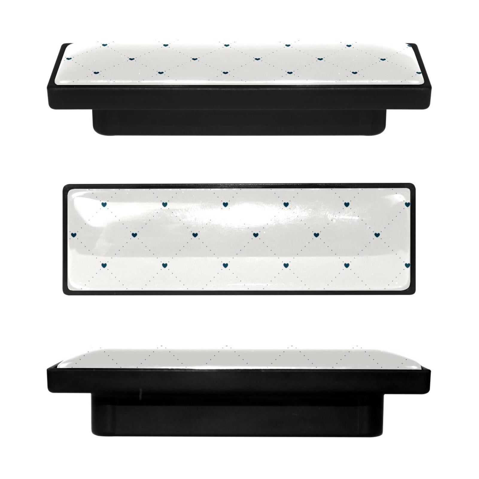 4 Pcs Rectangle Cabinet Handle Cupboard Knob Drawer Pulls Handle Blue ...