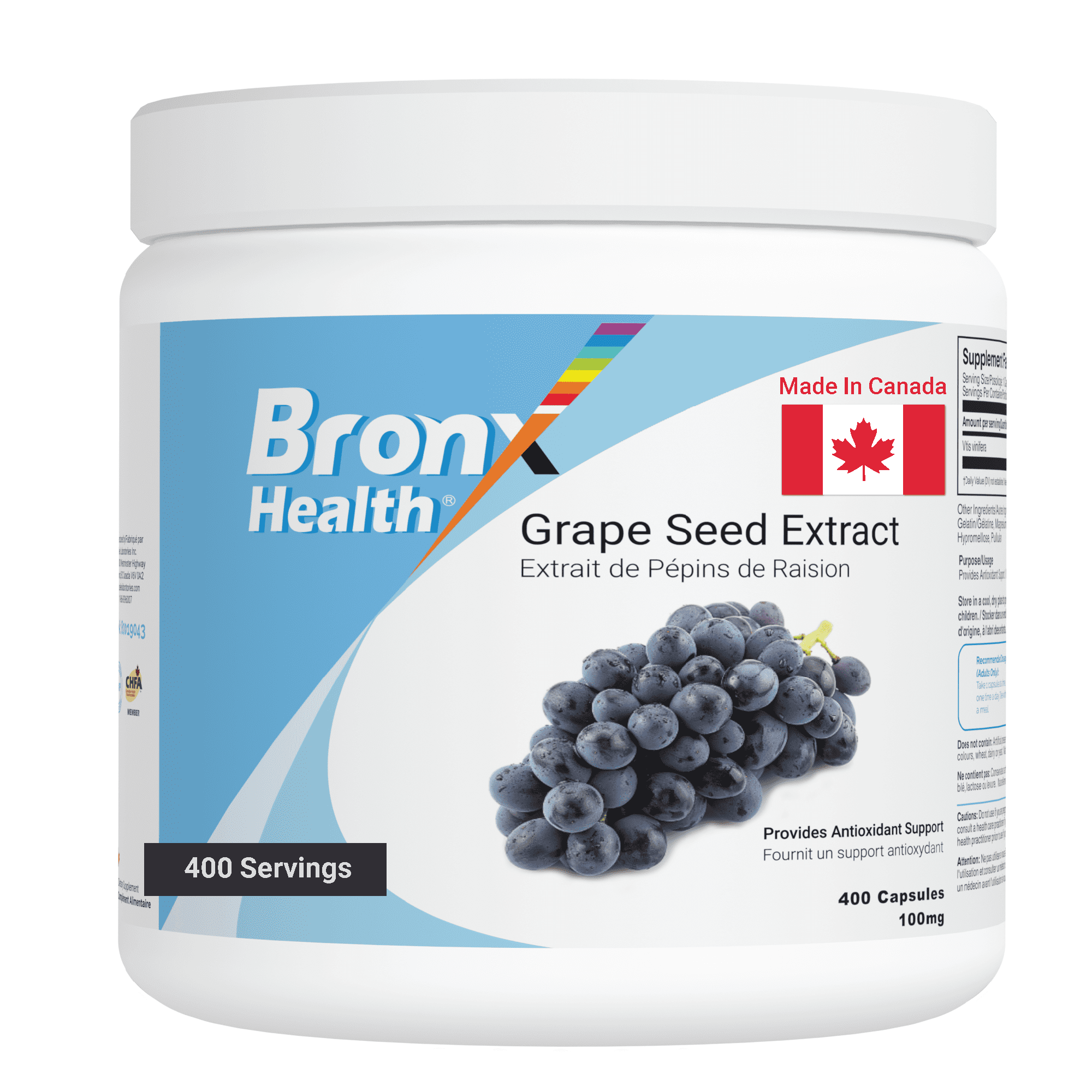 Click here for Bronx Health Bronx Grape Seed Extract 100mg 400 Ca... prices