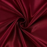 ANMINY Queen Size Silky Satin Sheets, Red Deep Pocket Bed Set, 4-Pieces ...