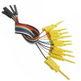 Fule 10PIN Hook Clip Line Kit High Efficiency Logic Analyzer Cable ...