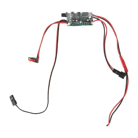 Universal RC 15A Car Brushed Speed Controller DIY Parts for 1:16 1/18 ...