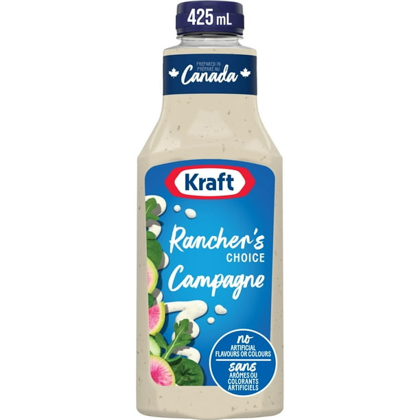 Kraft Rancher's Choice Salad Dressing, 425 mL Bottle, KRAFT RANCHER'S ...