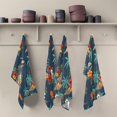 1 Pack Printed Kitchen Dish Towels Soft and Absorbent Dish Cloths ...