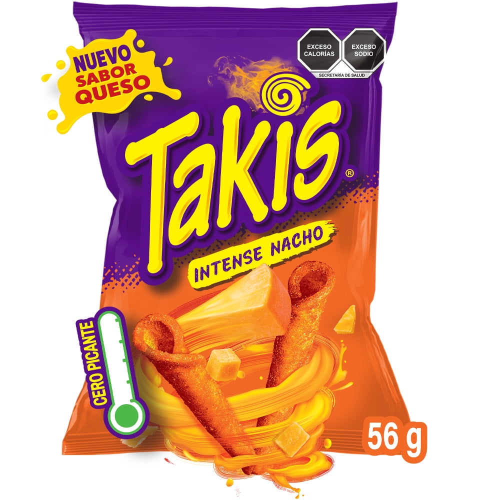 Botana Barcel Takis intense nacho sabor queso 56 g | Walmart en línea