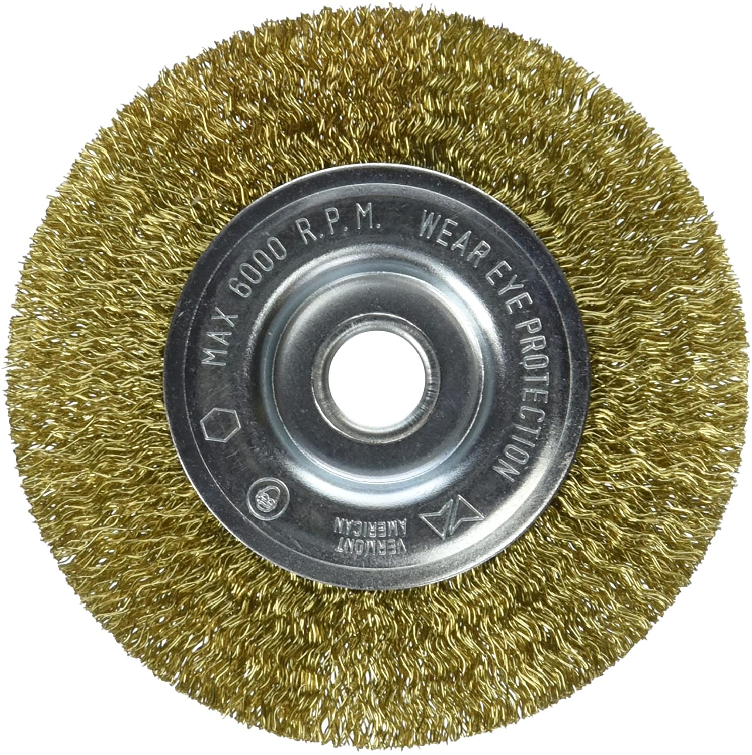 Vermont American 16797 4 Crimped Wire Wheel With Arbor Coarse