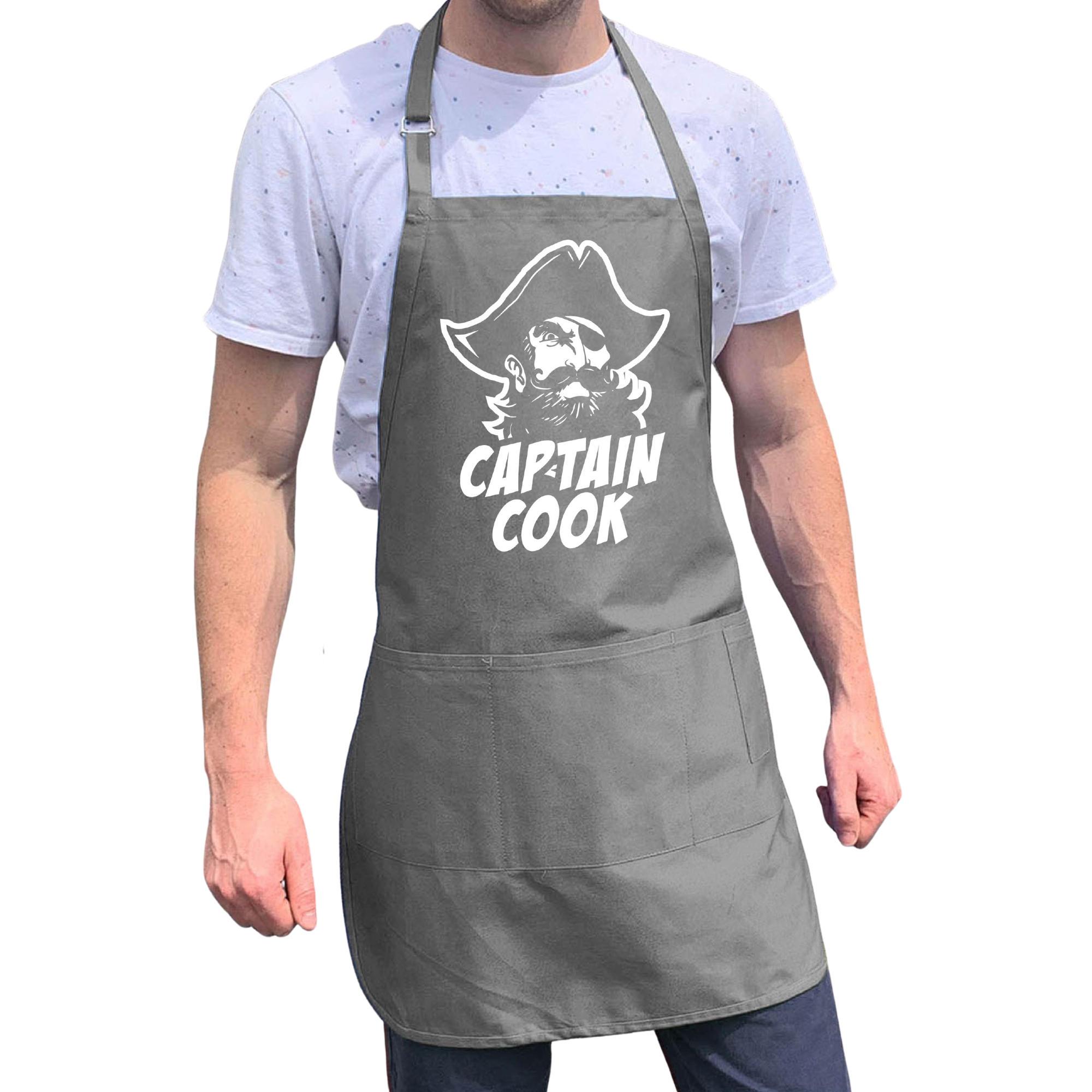 ApronMen, Funny Aprons For Men - Captain Cook - 100% Cotton with ...