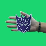 Transformers Purple Helmet Insignia Patch Decepticons Leader Megatron ...