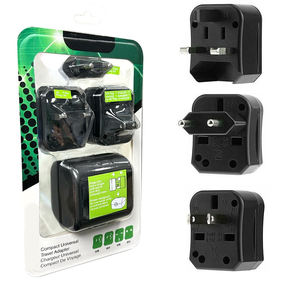 Acuvar Universal Travel Adapter One International Wall Charger AC Plug ...