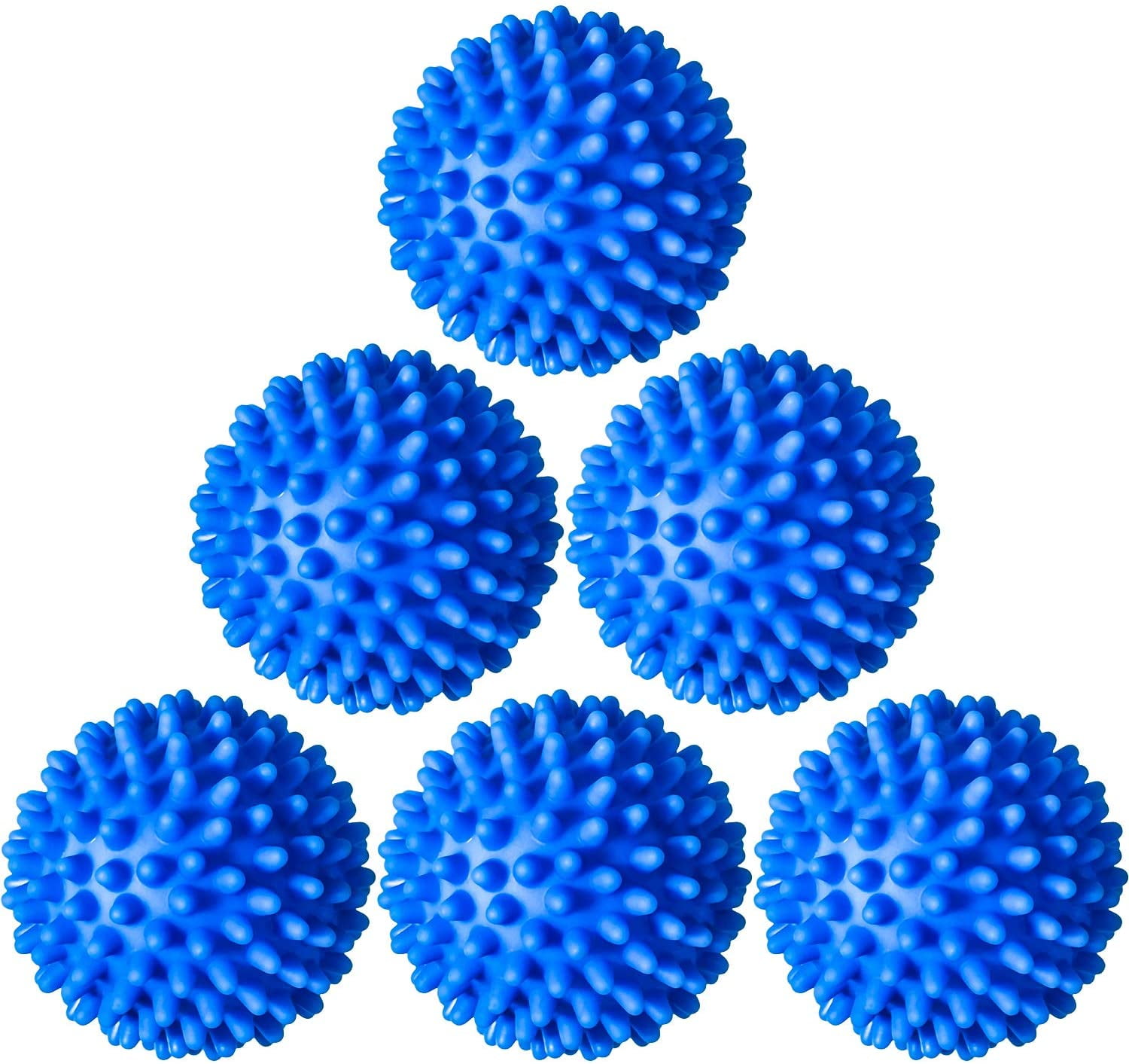 6 Pieces Laundry Drying Balls, Reusable Dryer Balls, Replace Laundry ...