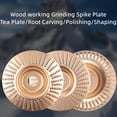 3PCS Wood Carving Disc Set with Gloves - Grinding Shaping Wheel for ...