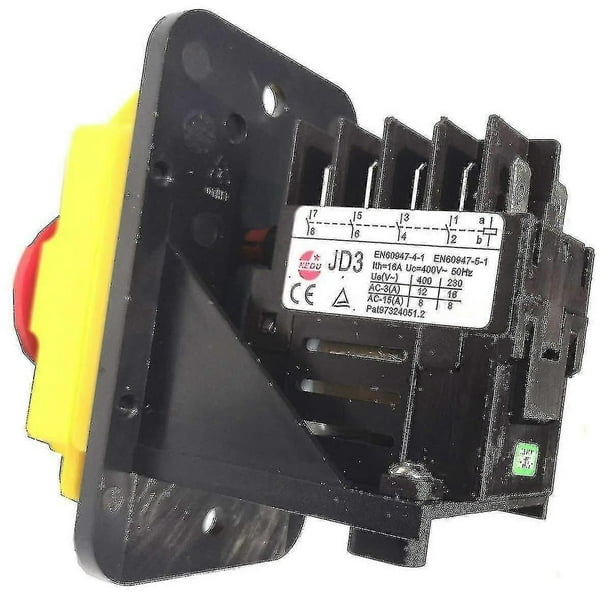Waterproof Industrial Solenoid Push Button Switch Jd3 Kjd11 Kedu 10 Pin ...