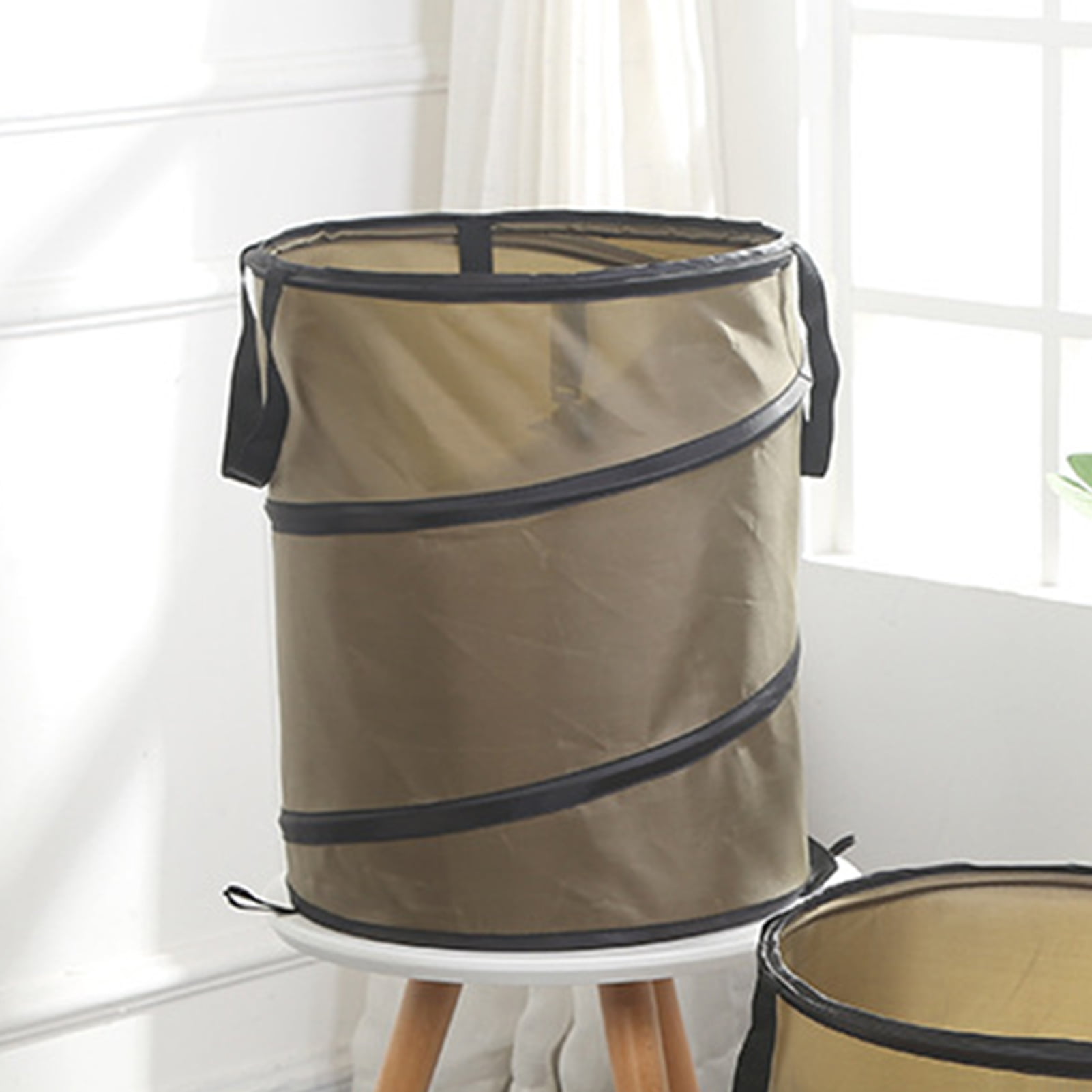 Hadanceo Garbage Holder Collapsible Foldable Plastic Leaf Bag with ...