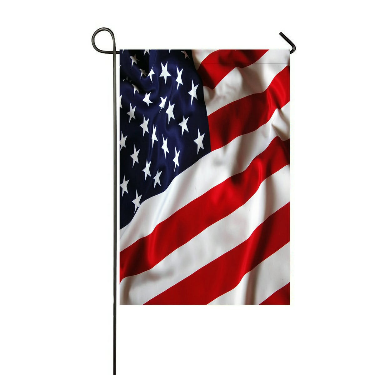ECZJNT American Flag Outdoor Flag Home Party Garden Decor 12x18 Inch ...