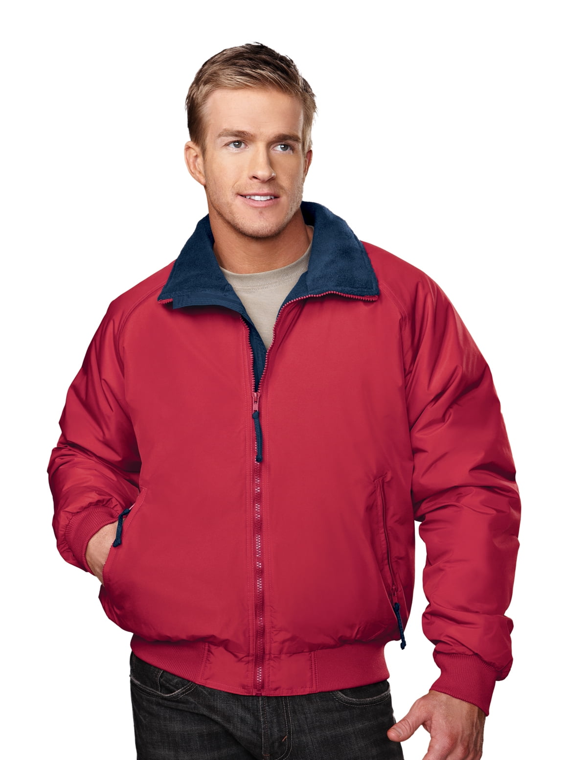 Tri-Mountain Mountaineer 8800 Nylon 3 Season Jacket, 3X-Large Tall, Red ...