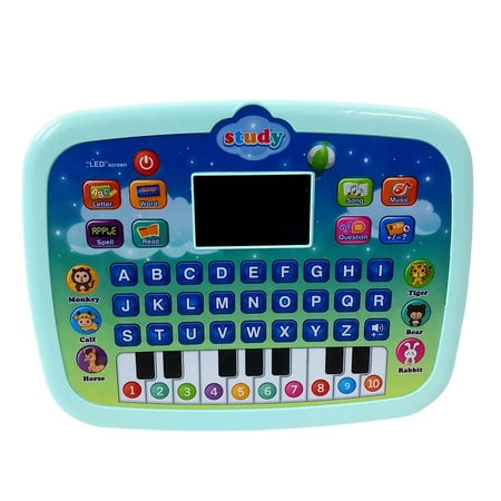 Dalazy Education English Tablet Alphabet Numbers Words LED Display Kids ...
