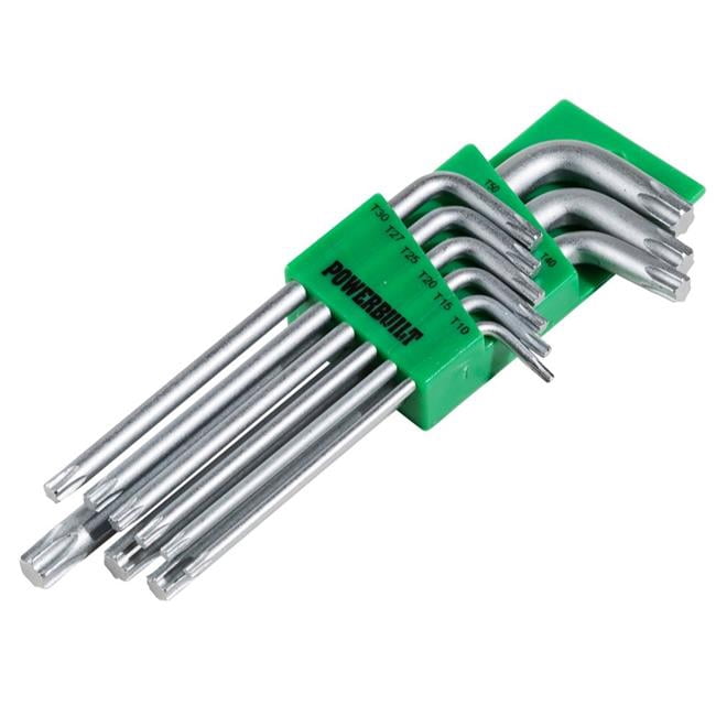 Powerbuilt 9 Pc Long Arm Star Key Set - 941203 | Walmart Canada