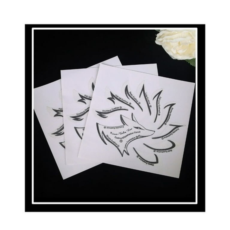 Nine Tails Papercraft Template
