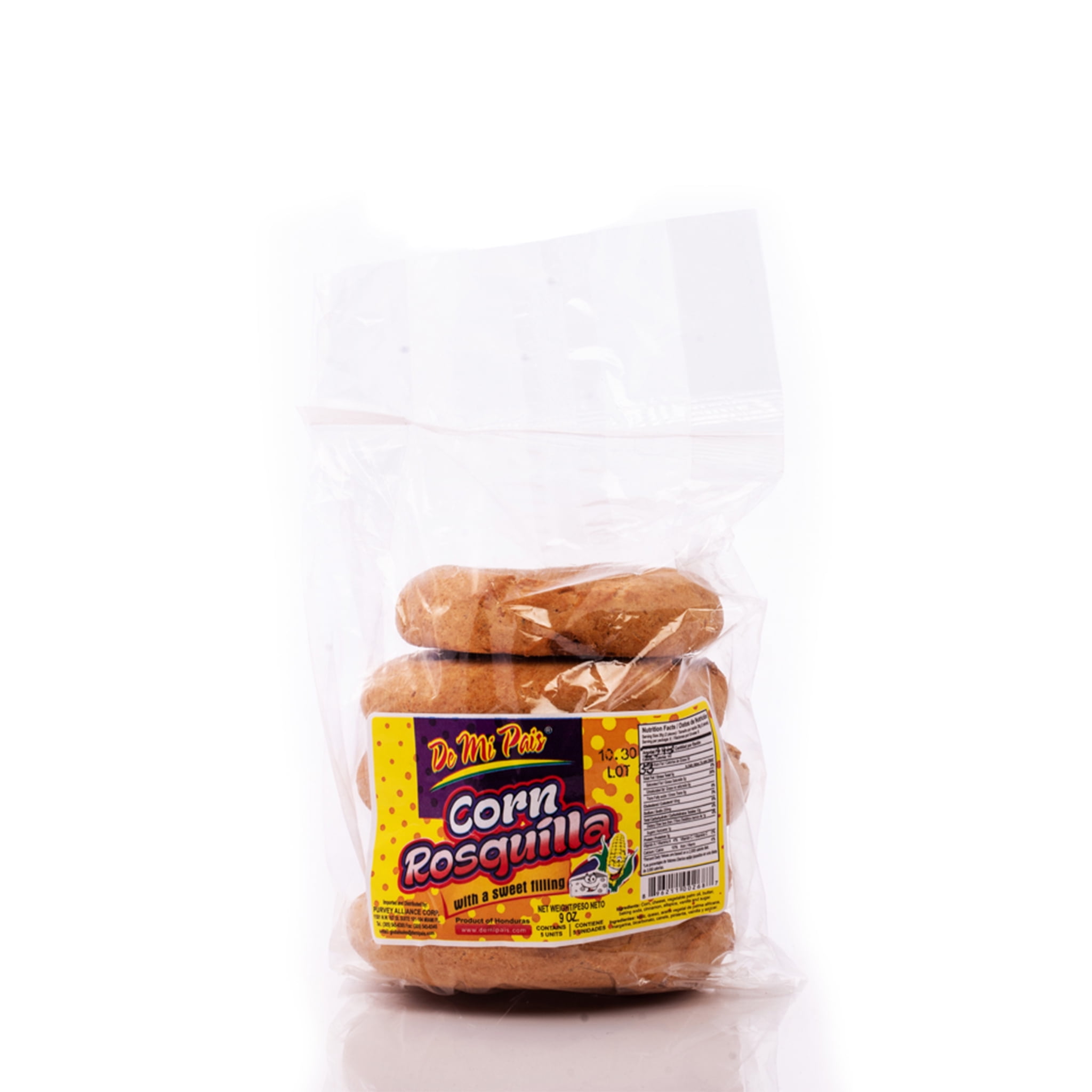 De Mi Pais Rosquilla de Maíz Rellena / Corn Rosquilla with a Sweet ...