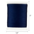 Hello Hobby Dark Blue 100% Polyester All Purpose Thread, 300 Yards for ...